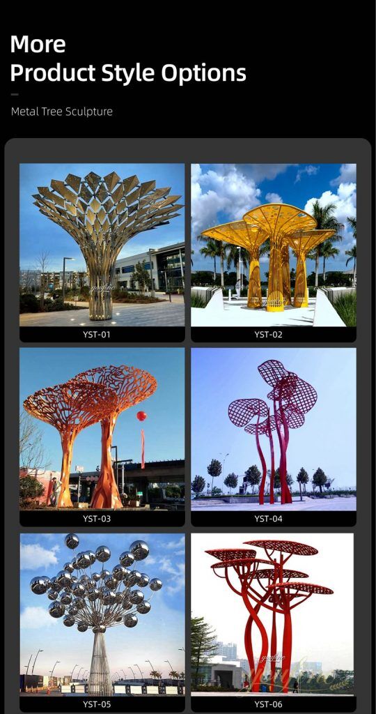 Outdoor Metal Tree Sculpture: Adding Beauty to Your Garden