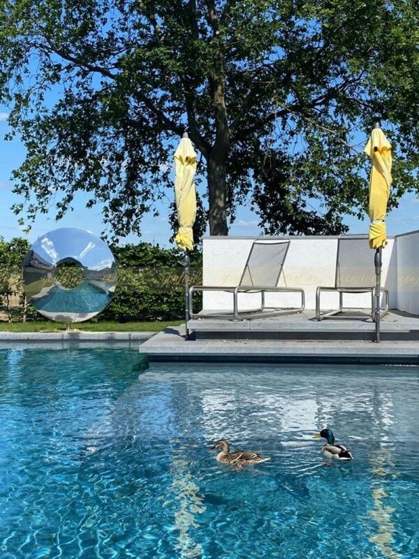 Swimming Pool sculpture
