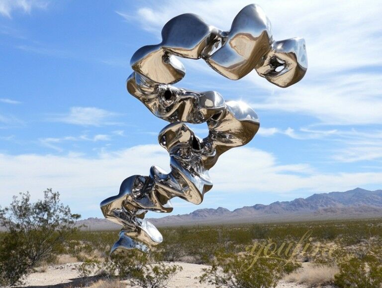 The Allure of Stainless Steel Sculptures in Desert Landscapes