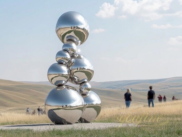 The Allure of Stainless Steel Sculptures in Desert Landscapes