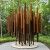 Corten Steel Rod Sculptures SCW-012