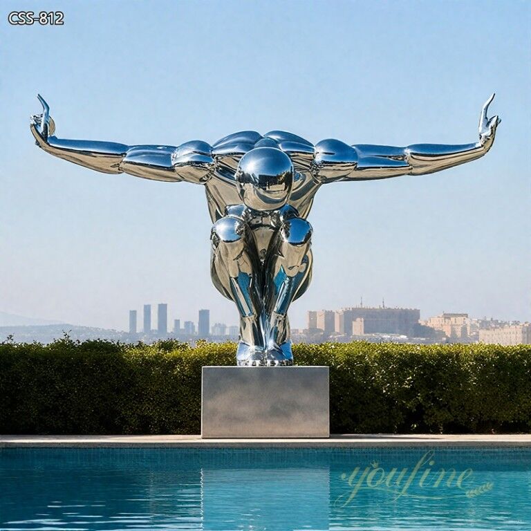 Stainless Steel Sculptures | Large Outdoor Metal Sculpture